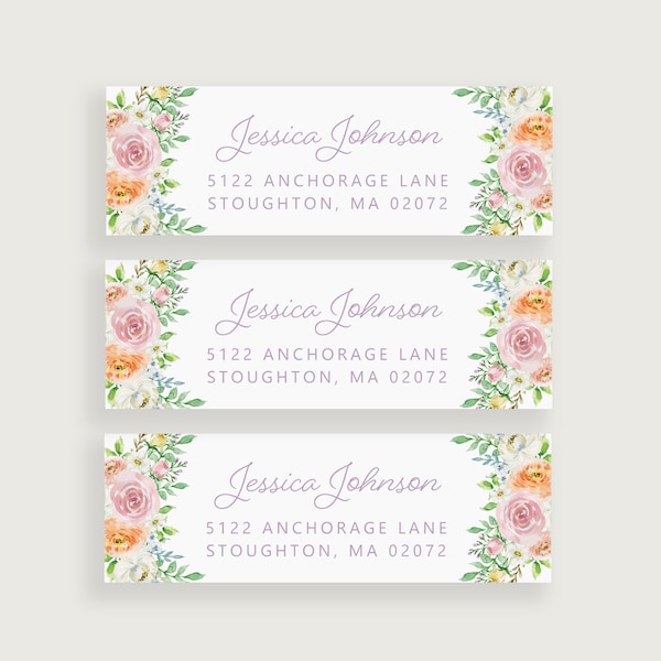 Cute Address Label - Etsy