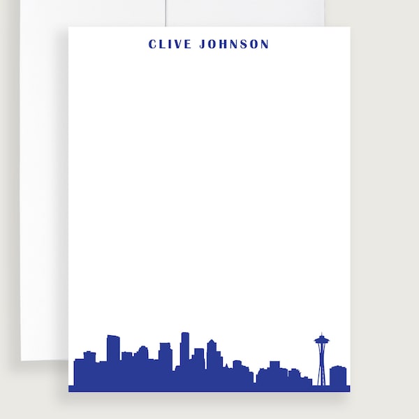 Seattle Skyline - Etsy