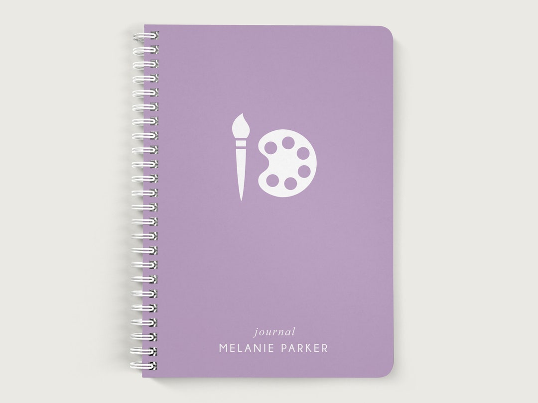 Personalized Art Journal, Artist Notebook, Personalized Sketchbook for ...
