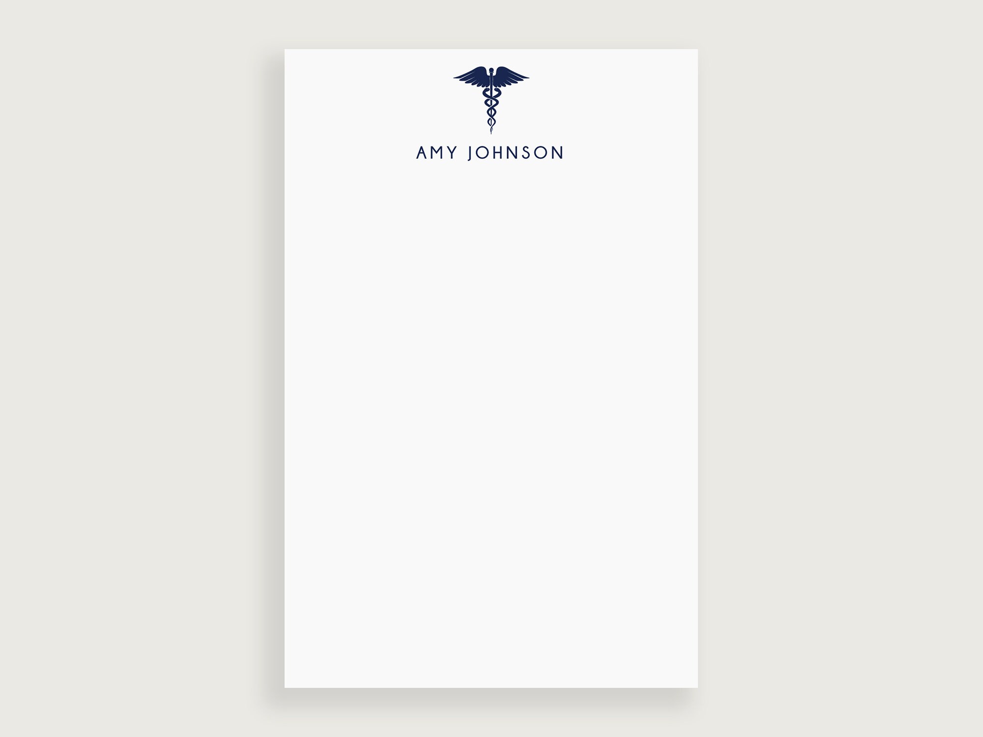 Personalized Doctor Note Pad Nurse Notepad White Coat | Etsy