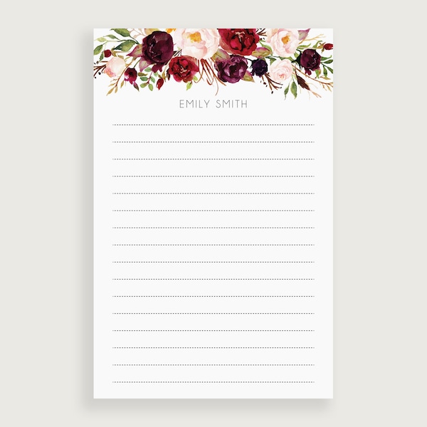Writing Pad - Etsy