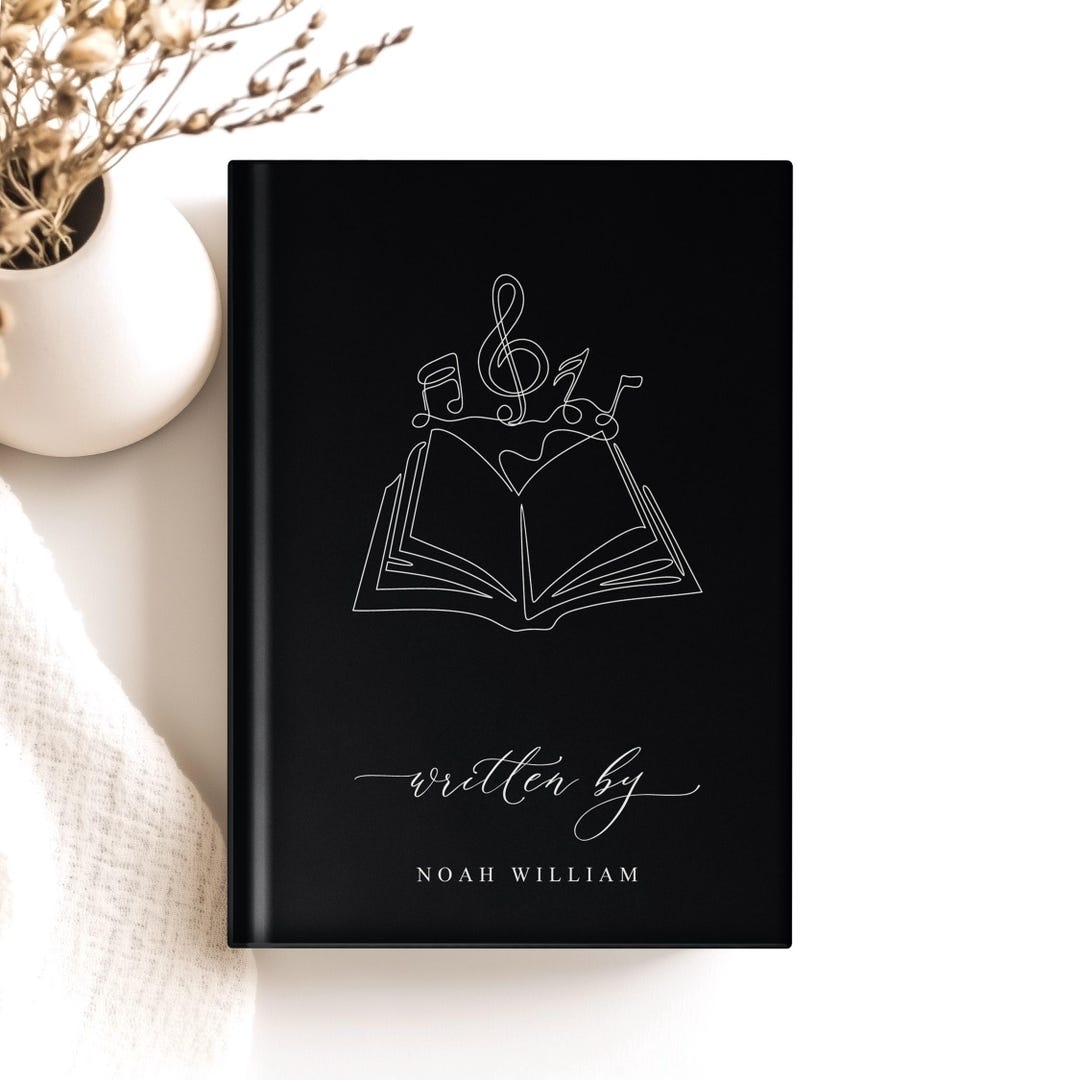 Song Writter Book | Lyric Book | Music Teacher Gift | Music Writing ...