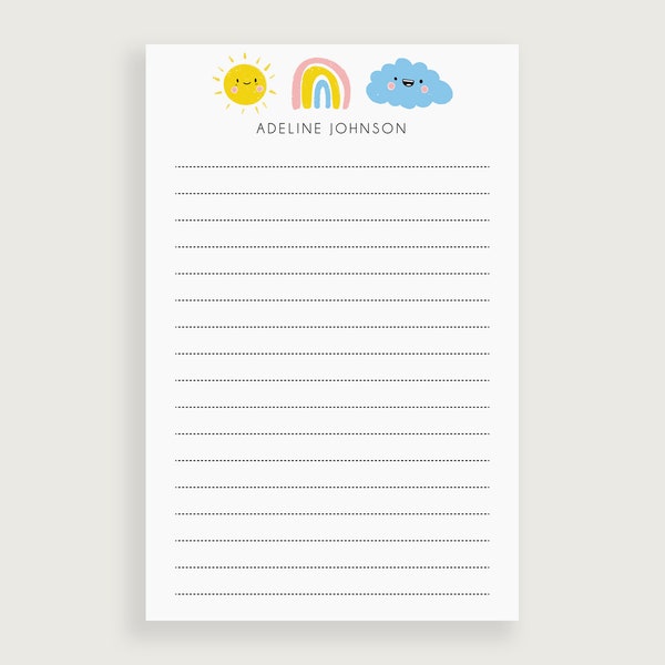 Rainbow Stationary - Etsy