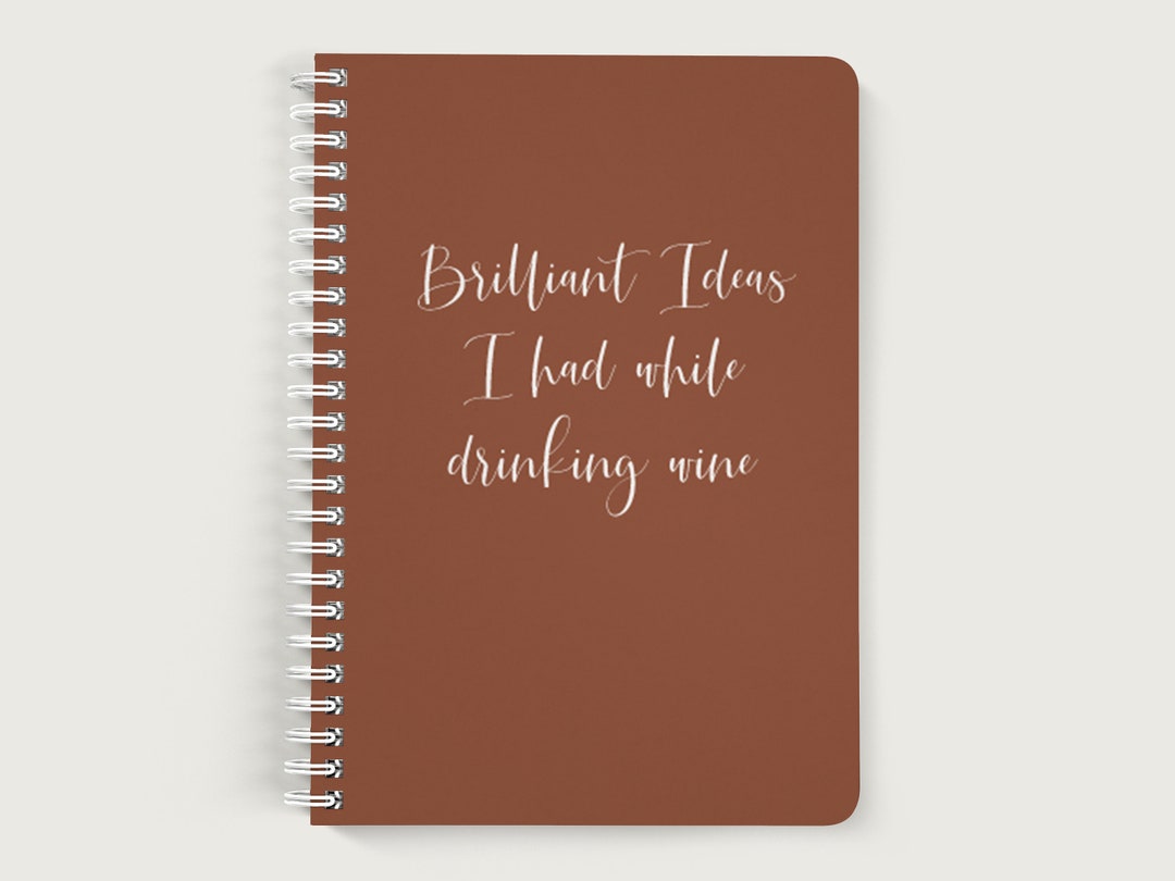 Custom Notebook, Ideas Journal, Ideas Notebook, Book Entrepreneur Gift ...