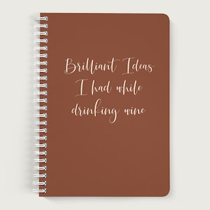 Custom Notebook, Ideas Journal, Ideas Notebook, Book Entrepreneur Gift ...