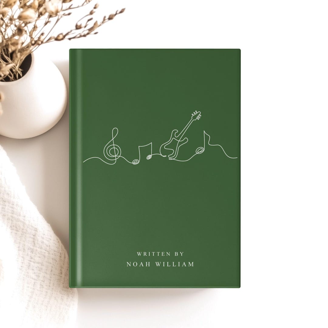 Guitar Song Notebook | Guiter Player Gifts | Music Journal | Song ...