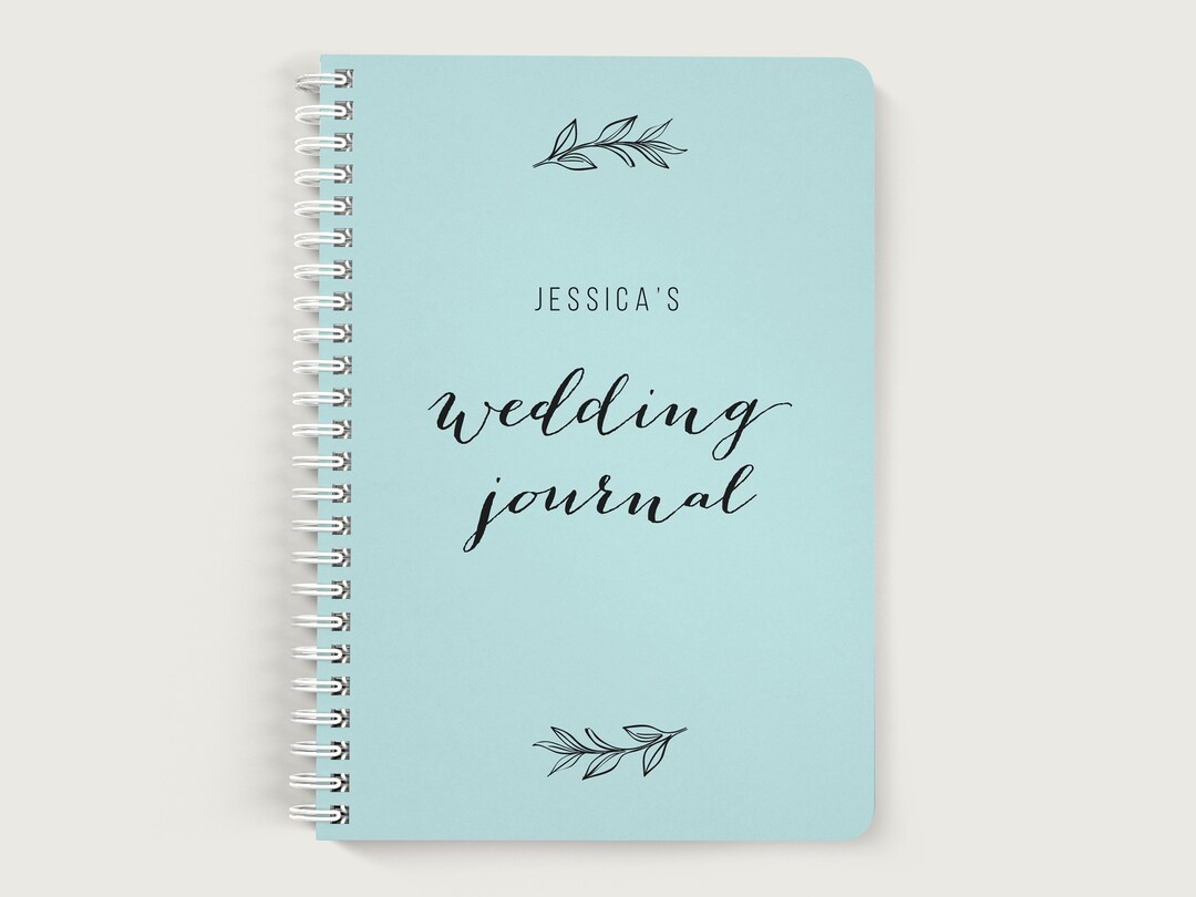 Personalized Wedding Journal, Wedding Planning Journal, Wedding ...