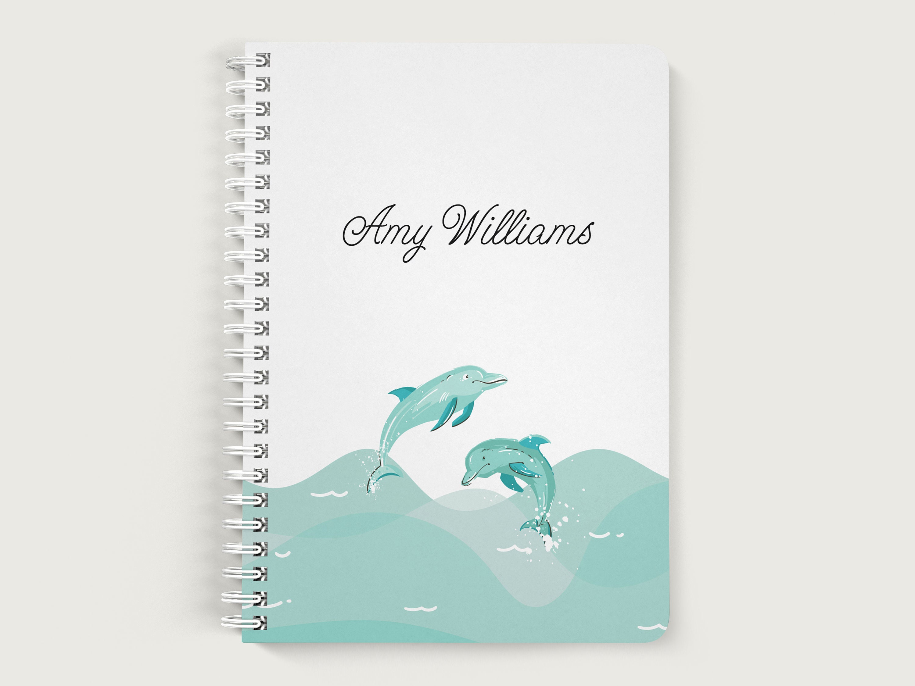 Dolphin Journal Fish Notebook Personalized Book for Kids | Etsy