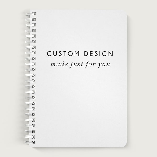 Customized Notebook - Etsy