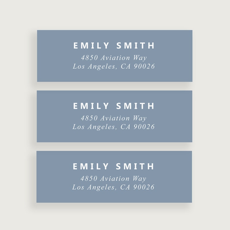 Address Label - Etsy