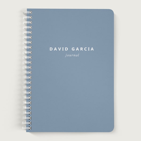 Personalized Notebook Blank Page - Etsy
