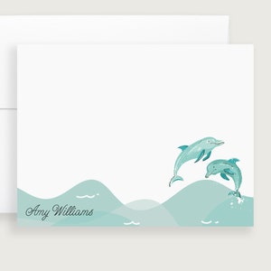 Dolphin Note Cards, Dolphin Gifts, Personalized Note Cards and ...