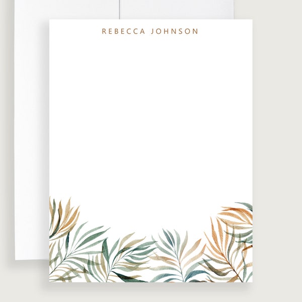 Palm Tree Note Cards - Etsy