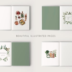 Personalized Large Recipe Book | Custom Hardcover Cook Book ...