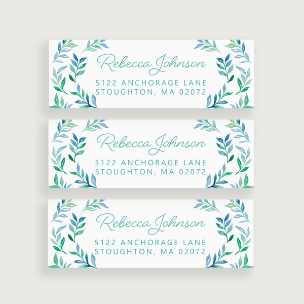 Pretty Address Labels - Etsy