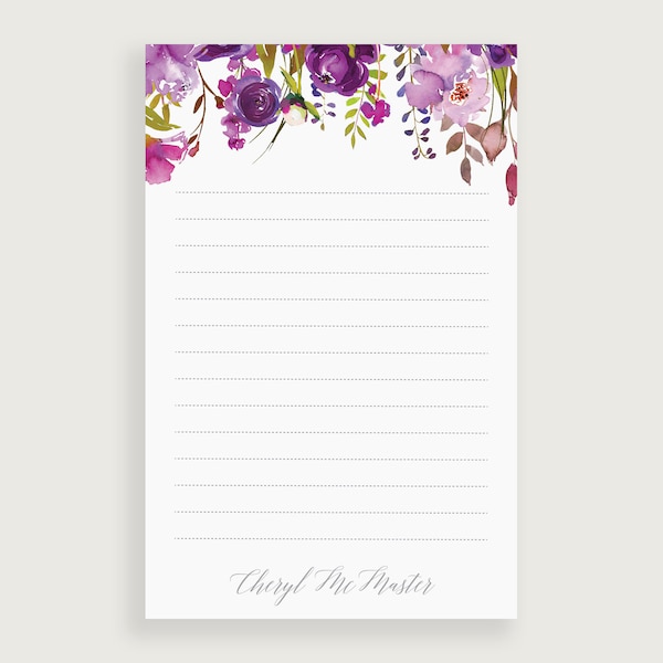 Custom Large Notepad - Etsy