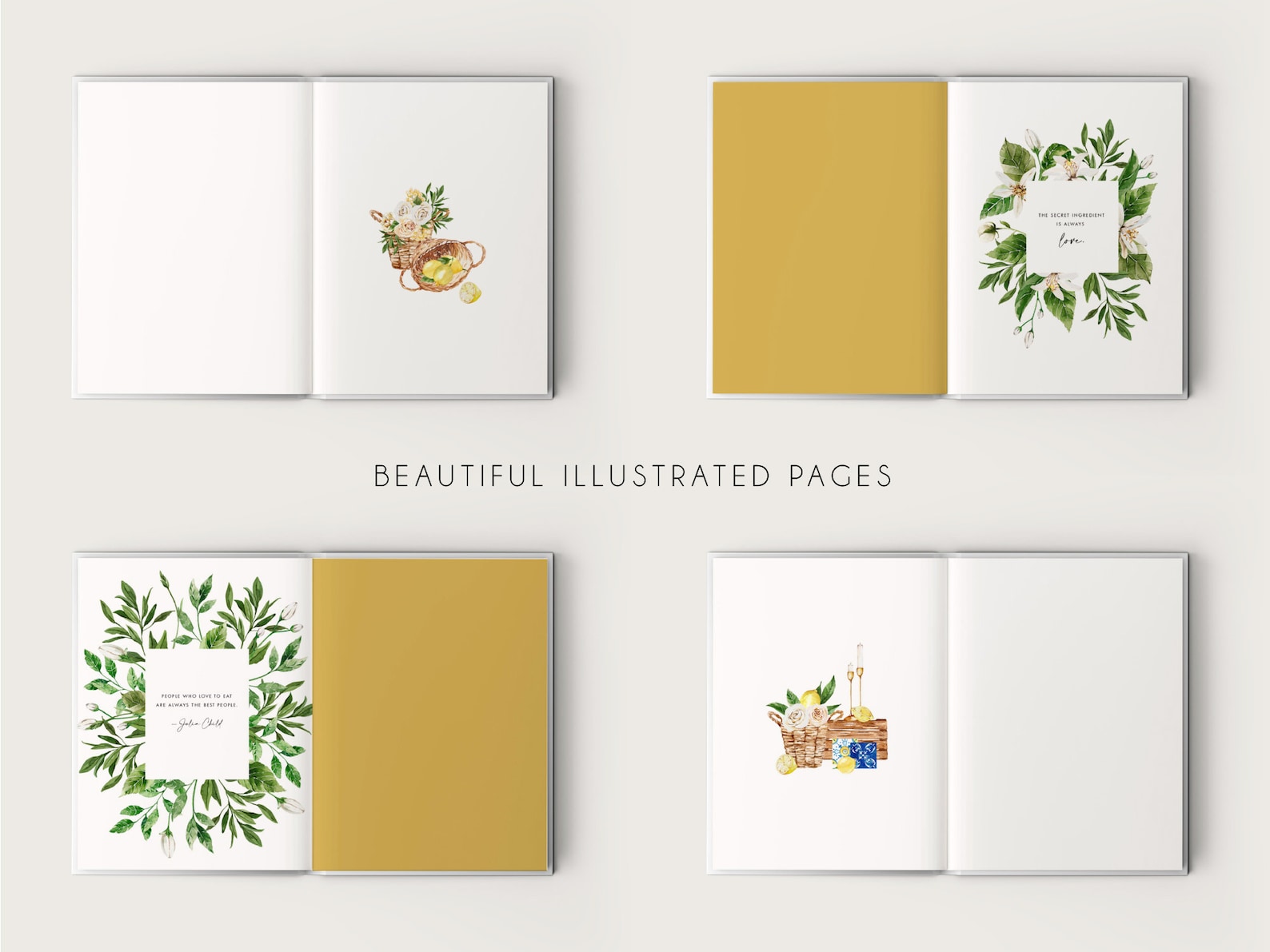 Personalized Large Recipe Book | Custom Hardcover Cook Book ...