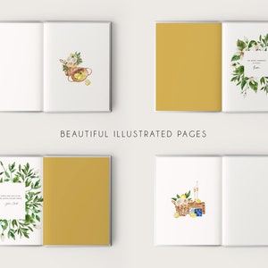 Personalized Large Recipe Book | Custom Hardcover Cook Book ...