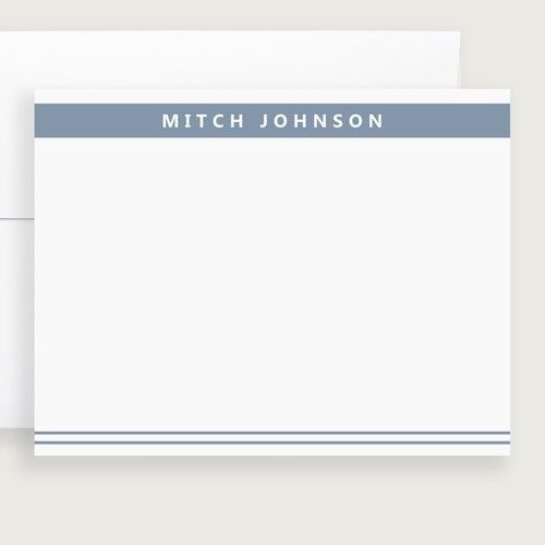 Custom Note Cards With Envelopes Logo Notecards Sold in Sets - Etsy