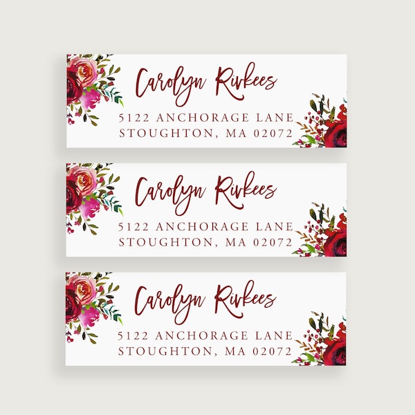 Return Address Labels - Etsy