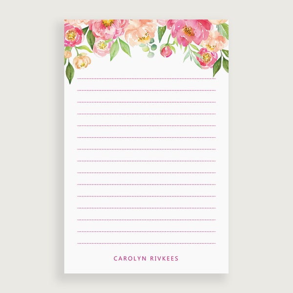 Custom Large Notepad - Etsy