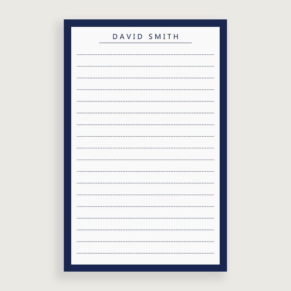 Mens Notepad - Etsy