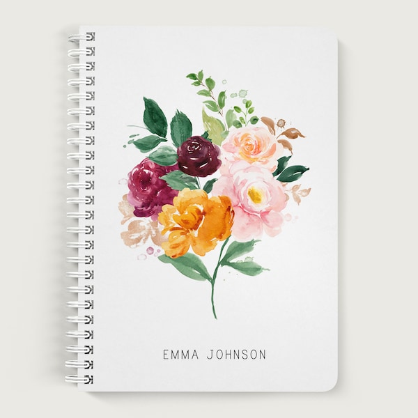 Floral Journal - Etsy