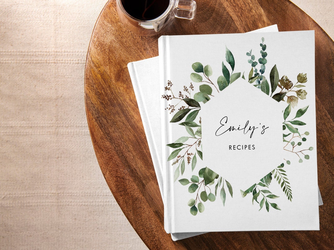 Personalized Large Recipe Book Custom Hardcover Cook Book - Etsy Australia