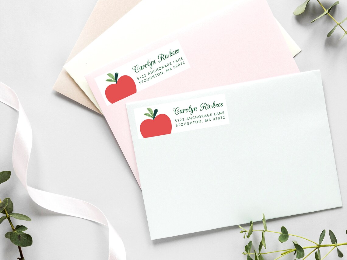 Teacher Return Address Labels, Teacher Address Labels, Sticker Address ...