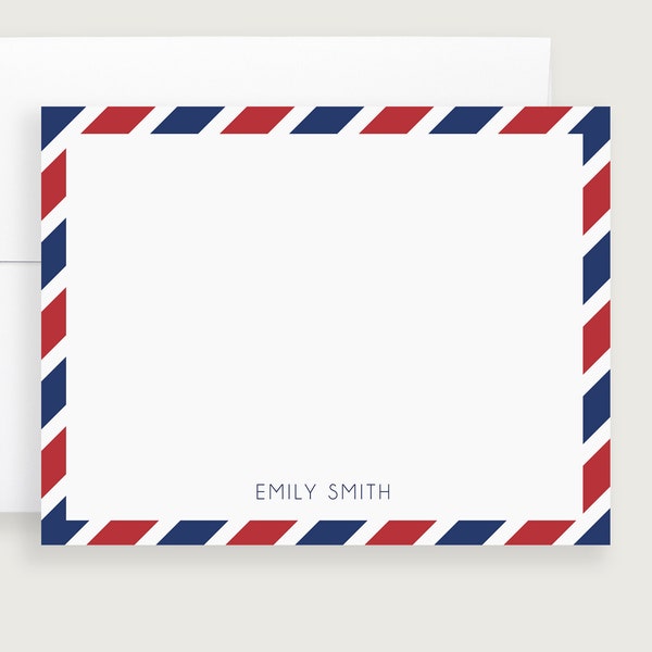 Airmail Stationary Set - Etsy