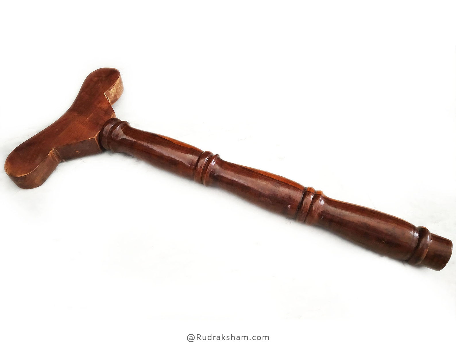 Yoga Danda | Traditional Meditation Stick | Wooden T Shaped Yoga Danda ...