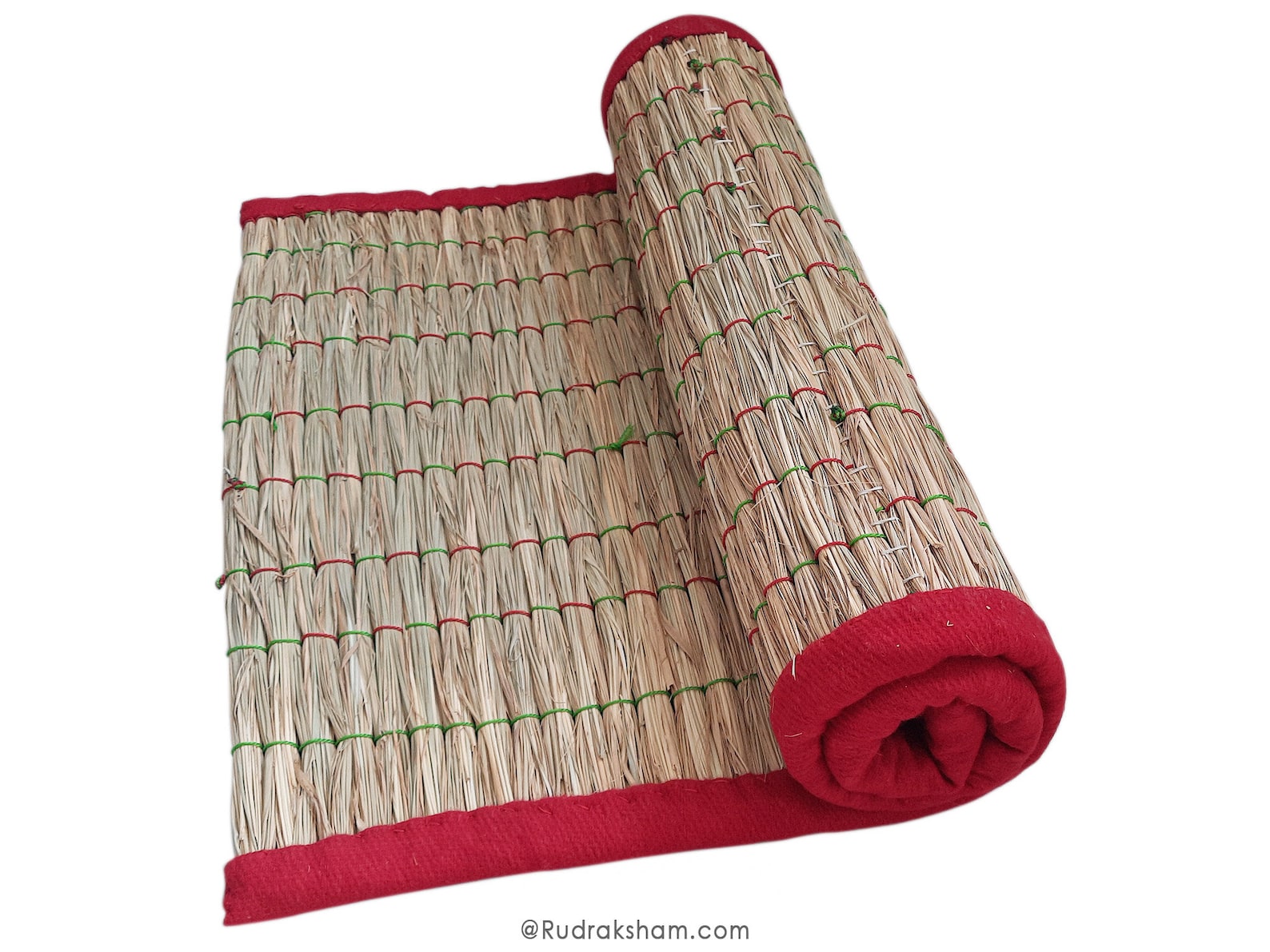 Kusha Grass Meditation Mat | Darbha Grass Prayer Mat | Prayer Rug ...