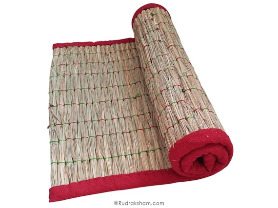 Kusha Grass Meditation Mat Darbha Grass Prayer Mat Prayer - Etsy
