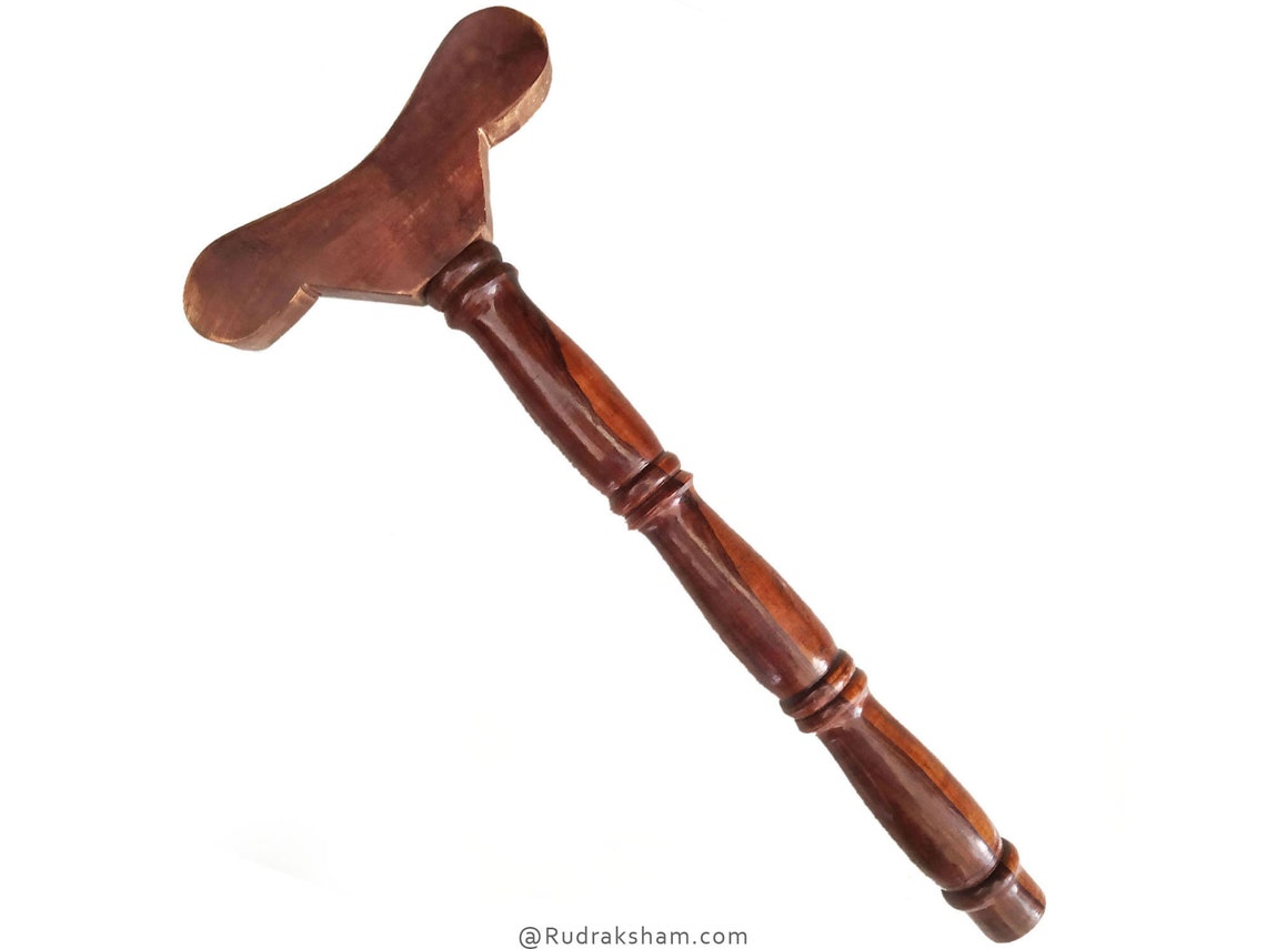 Yoga Danda Traditional Meditation Stick Wooden T Shaped | Etsy