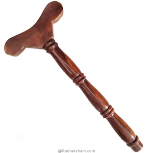 Yoga Danda | Traditional Meditation Stick | Wooden T Shaped Yoga Danda ...
