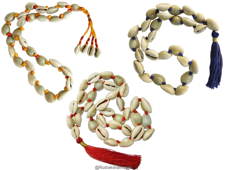 Original Kauri Shell Mala Necklace Cowries Japa Mala Cowry - Etsy UK