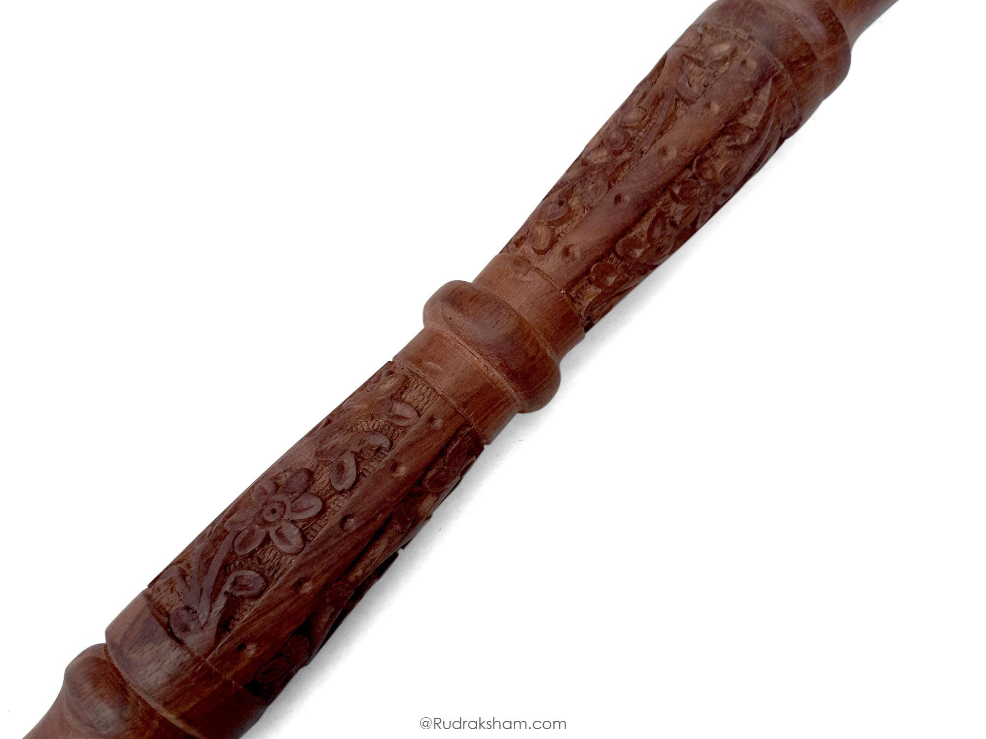 Yoga Danda | Meditation Staff, Traditional Meditation Stick | Carved ...