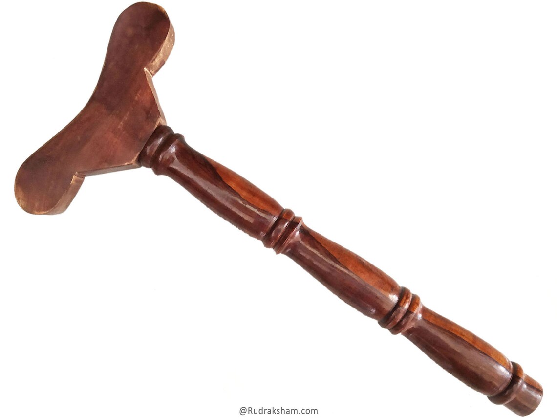 Yoga Danda Traditional Meditation Stick Wooden T Shaped | Etsy