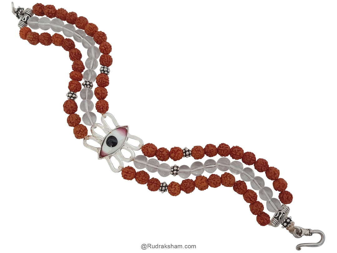 Shiva Trinetra Third Eye Rudraksha Sphatik Crystal Quartz - Etsy