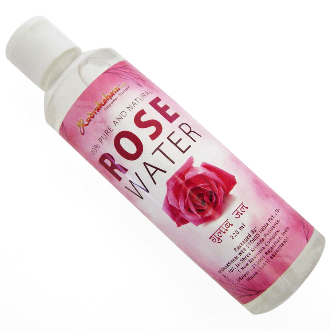 Rose Water Bottle, Spiritual Rose Water, 100% Pure and Natural Rose ...