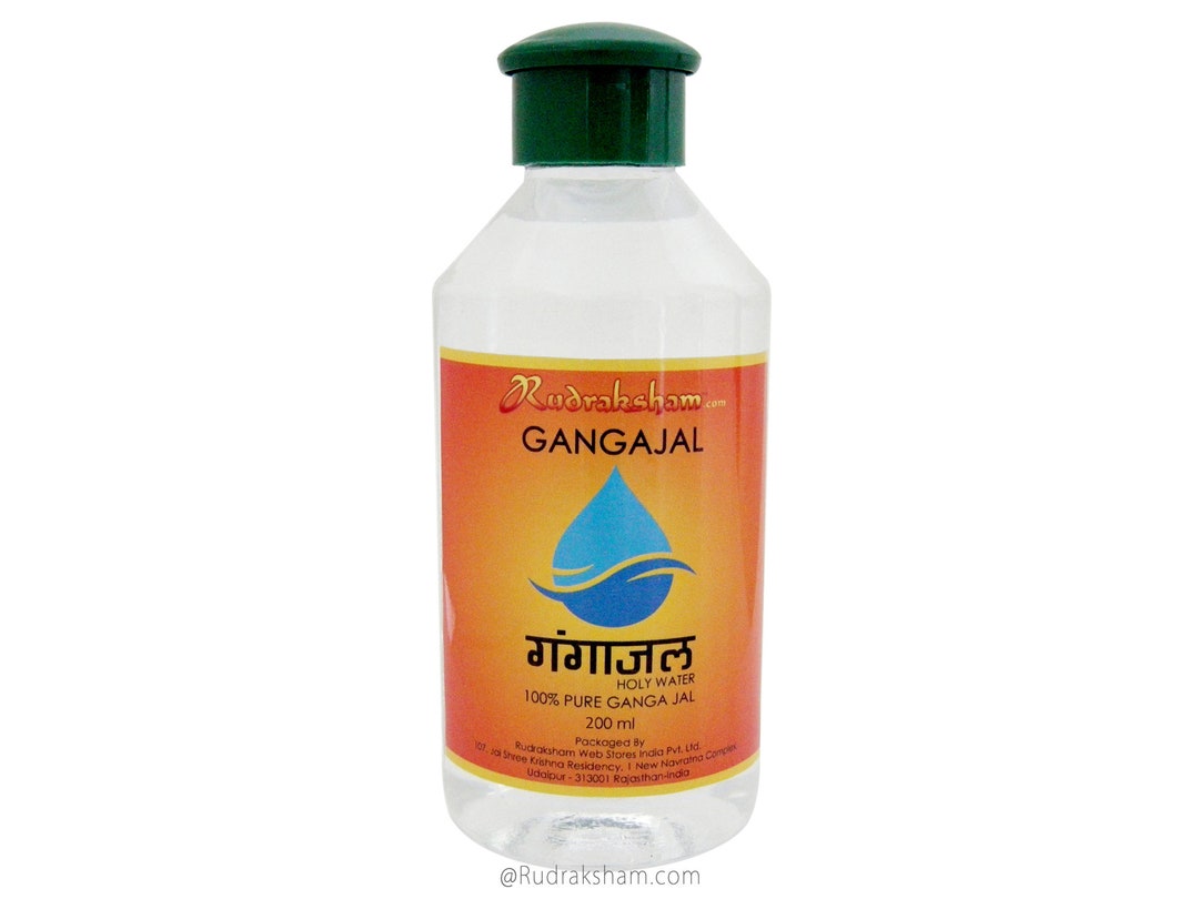 GANGAJAL 200ML | 100% Holy Ganga Ganges Water for Purification, Worship ...
