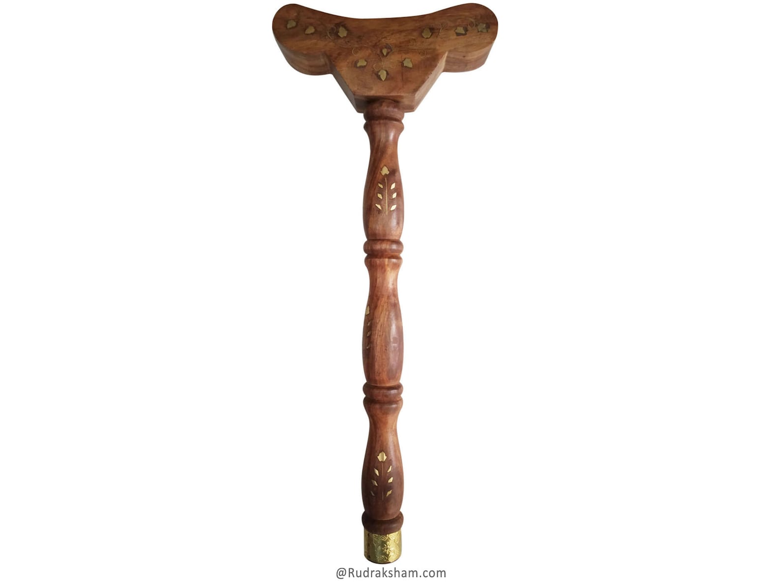 Yoga Danda Traditional Meditation Stick Wooden T Shaped | Etsy