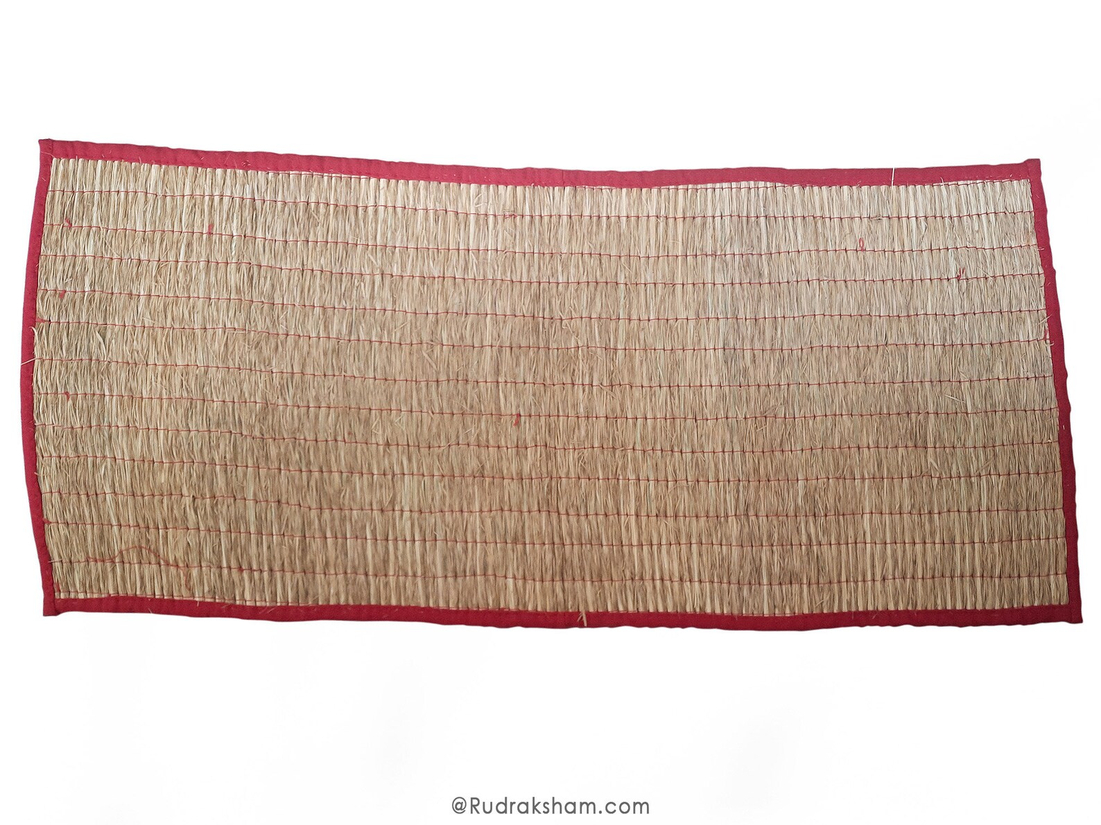 6 Feet Kusha Grass Meditation Mat | Darbha Grass Yoga Mat | Prayer Rug ...