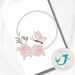 Butterfly Garland Embroidery Design Floral Embroidery Design Machine ...
