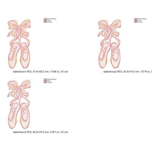 Ballet Shoes Embroidery Designs, Girl Embroidery Design Machine, Ballet Embroidery Pattern,file ...