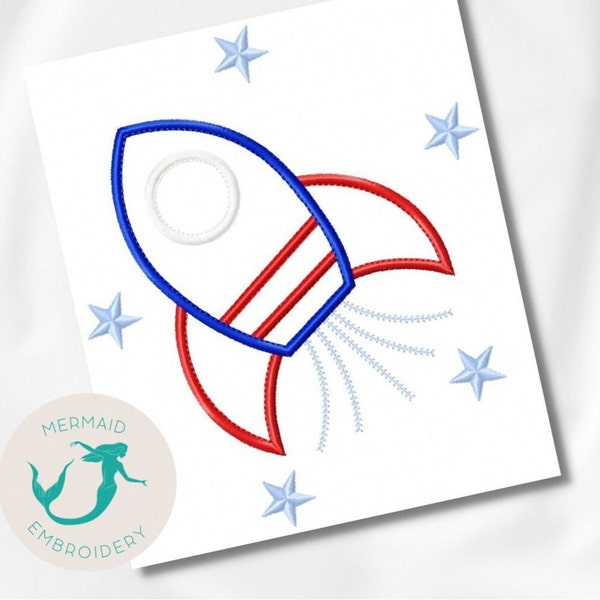 Rockets Embroidery - Etsy