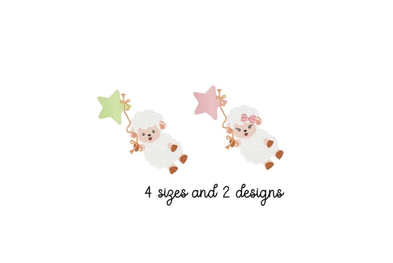 Cute Sheep Embroidery Design, Animals Embroidery Design Machine ...