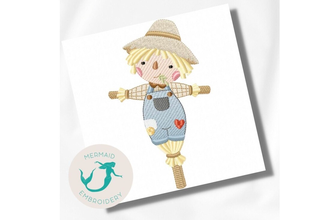 Scarecrow Embroidery Design, Kitchen Embroidery Design Machine, Farm ...
