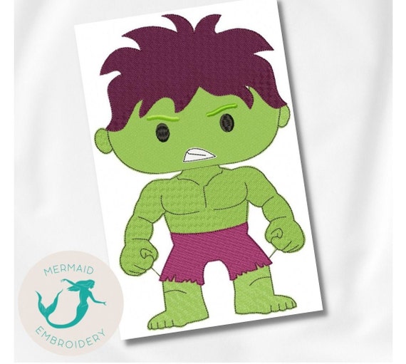 The Incredible Hulk Embroidery Design Machine Hero Embroidery - Etsy
