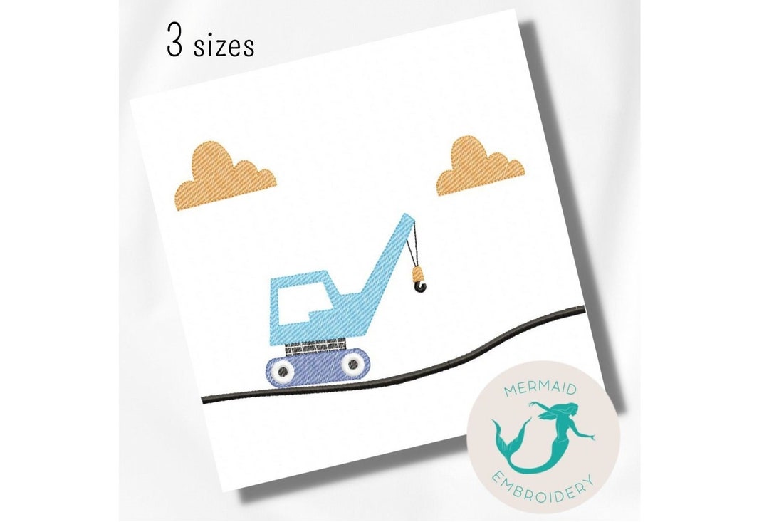 Tractor Blue Embroidery Design, Boy Embroidery Design Machine, Vehicles ...